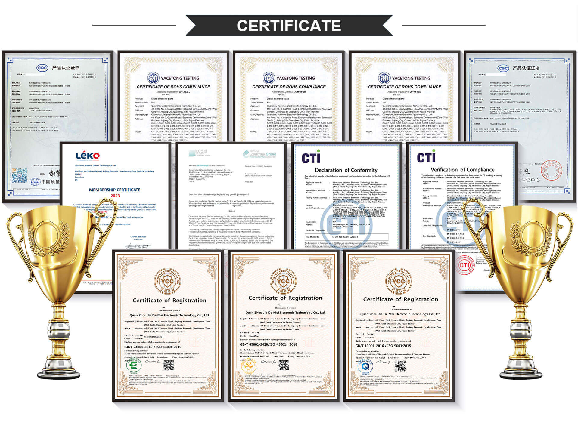 Factory History – Cademe Piano Digital piano